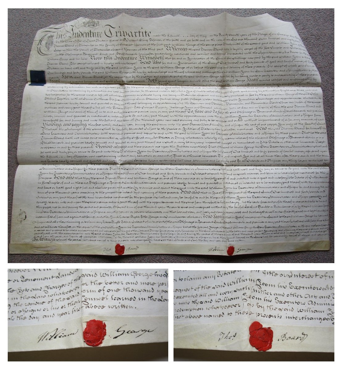 OLD VELLUM Handwritten Manuscript Indenture LEGAL DOCUMENT BETWEEN a ... OLD VELLUM Handwritten Manuscript Indenture LEGAL DOCUMENT BETWEEN a ...