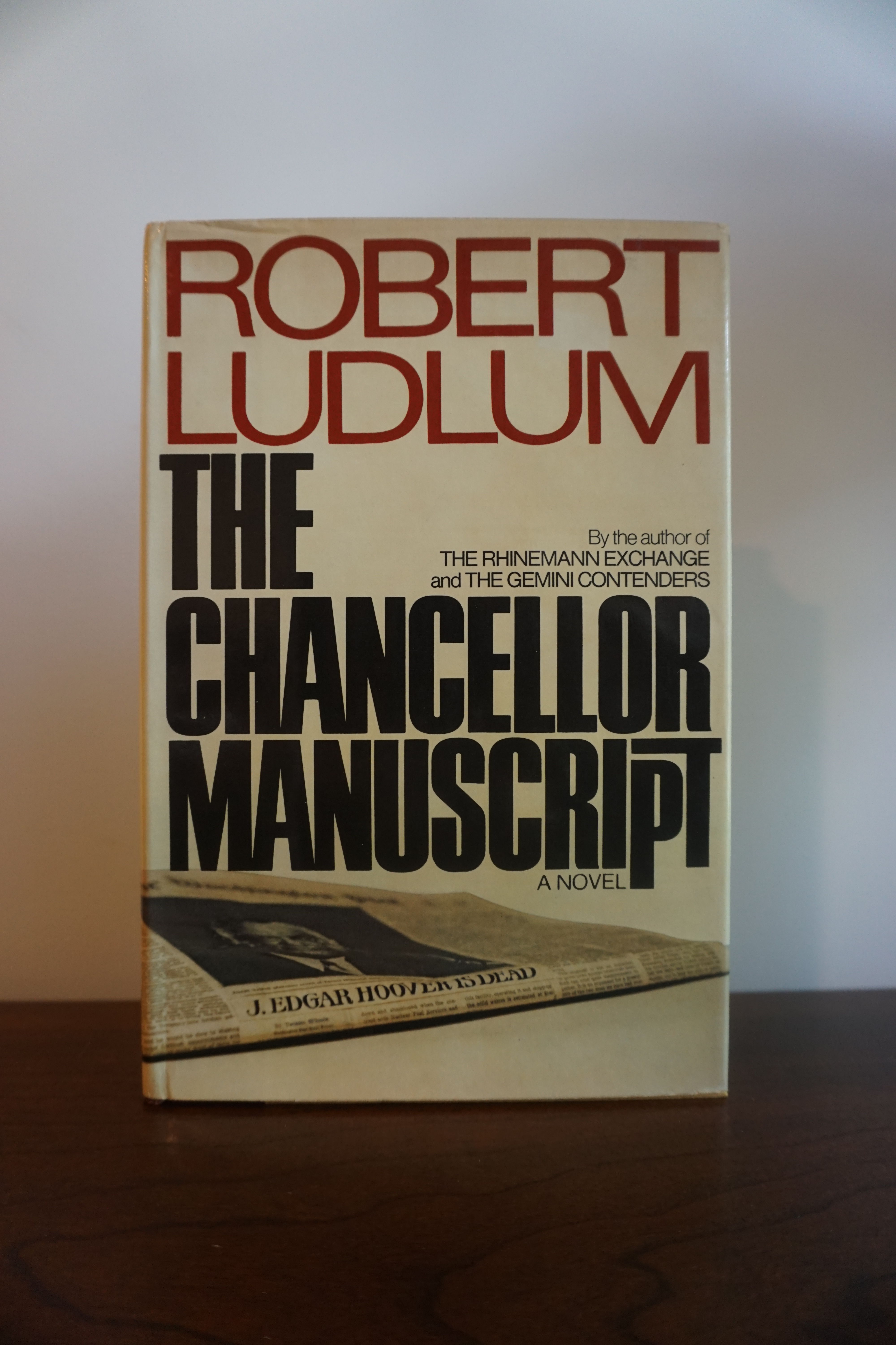 The Chancellor Manuscript Robert Ludlum