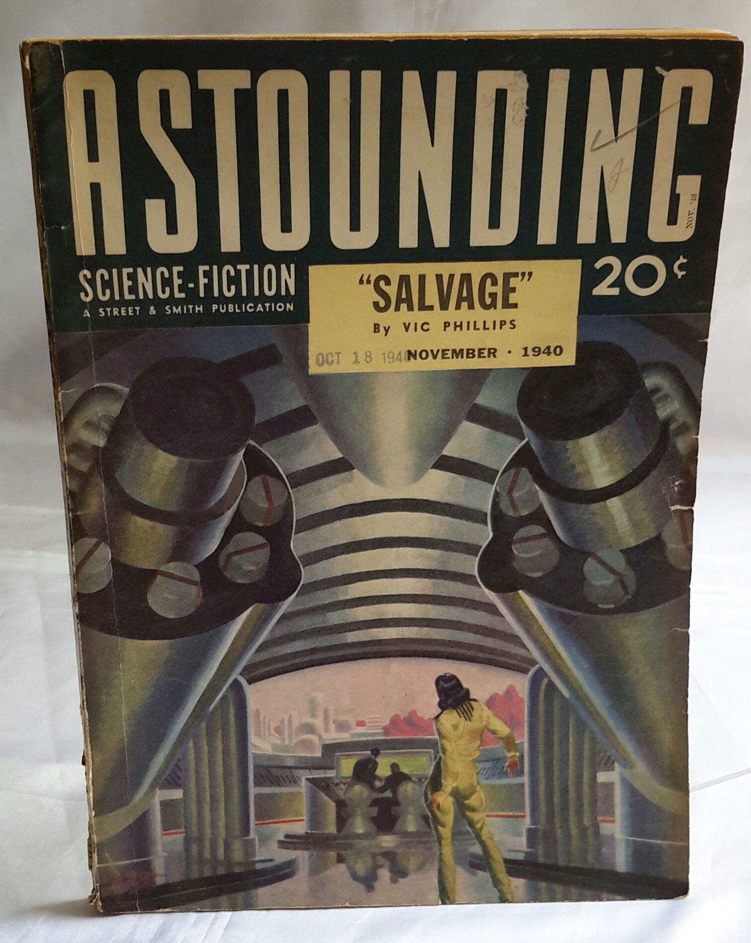Astounding Science-Fiction. November 1940. Vol. XXVI, No. 3. by STREET ...