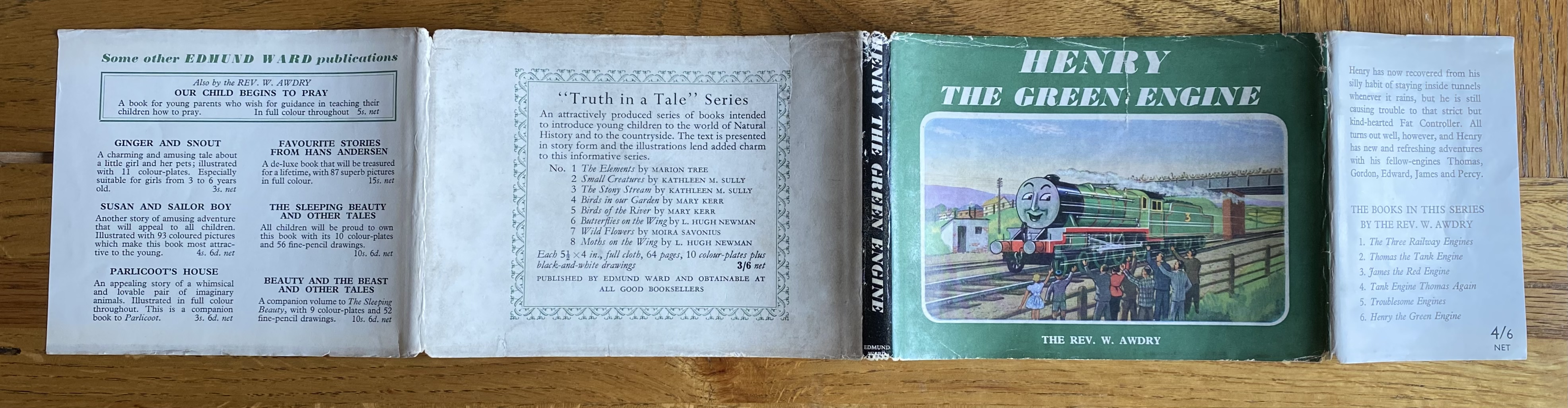 Henry the Green Engine by AWDRY THE REV W: Hard Cover (1951) First ...