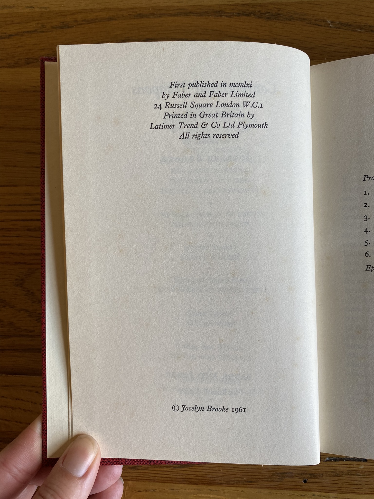 Conventional Weapons - A Novel by Brooke, Jocelyn: Hard Cover (1961 ...