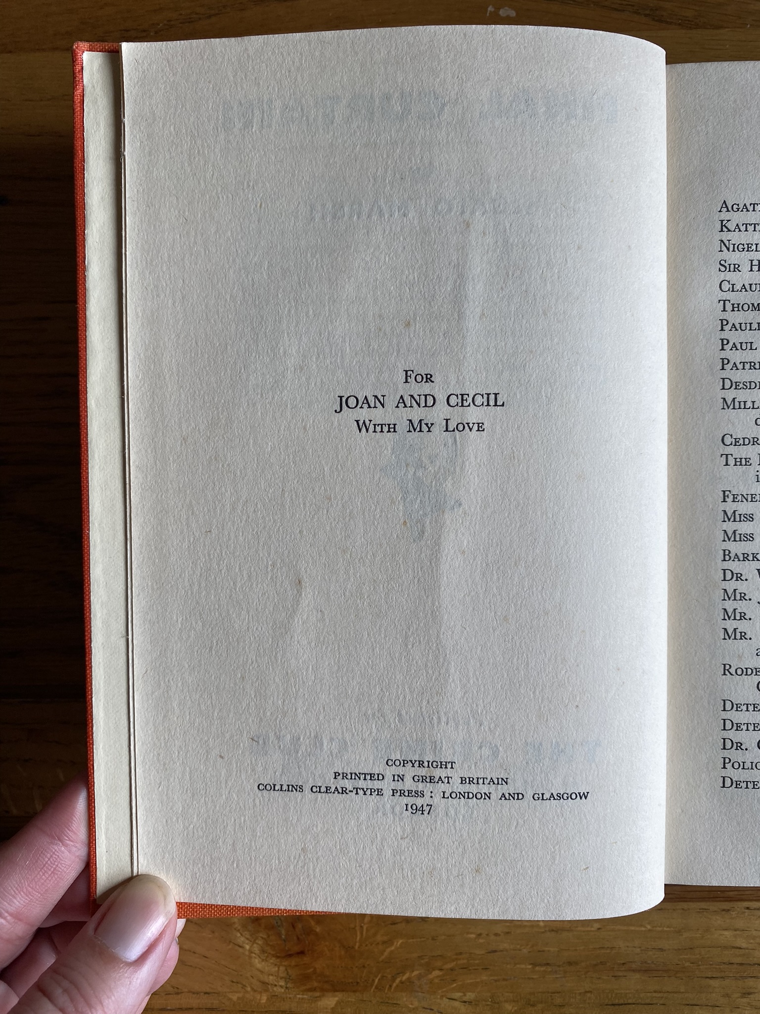Final Curtain by MARSH NGAIO: Hard Cover (1947) First Edition. | James M Pickard, ABA, ILAB, PBFA.