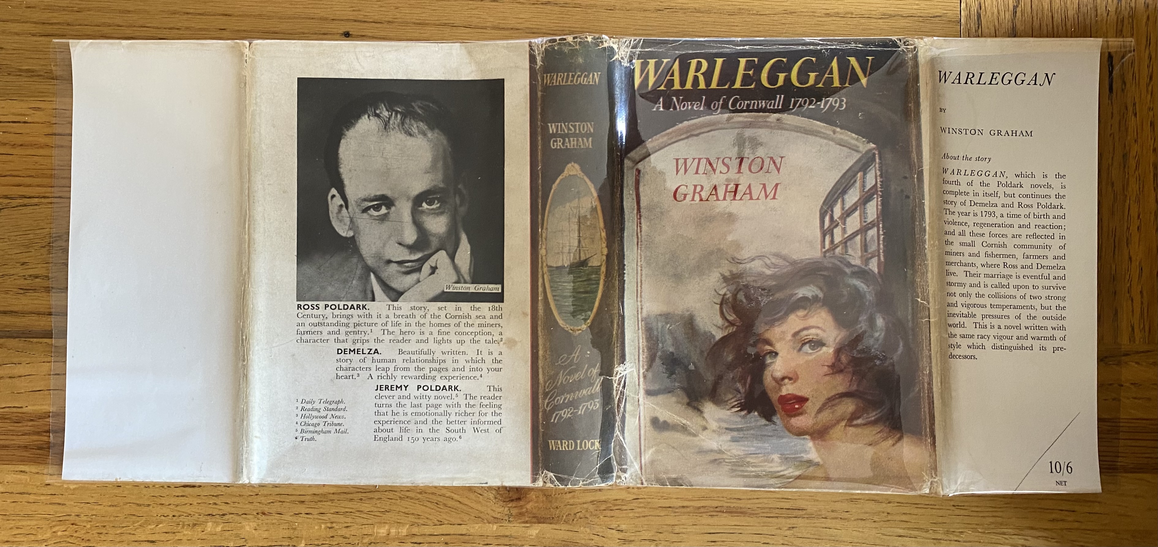 Warleggan - A Novel of Cornwall 1792-1793 by Graham, Winston: Hard ...