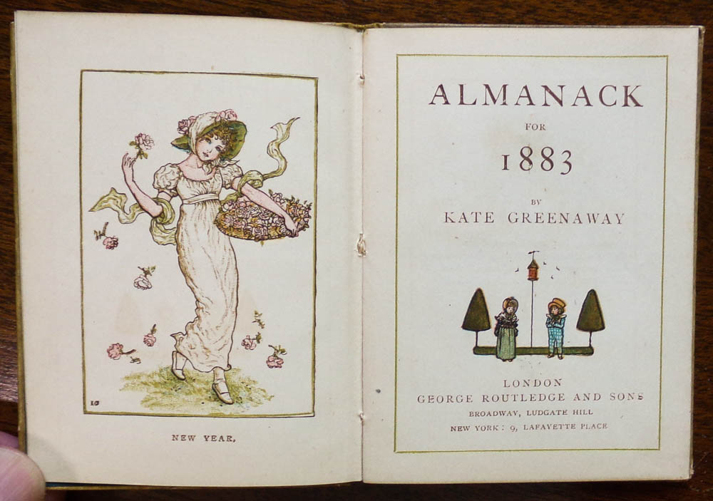 Almanack for 1883 (Kate Greenaway) by Kate Greenaway: Good Hardcover ...