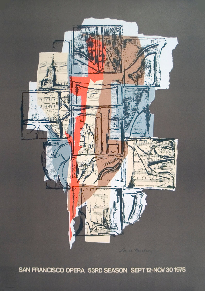 LOUISE NEVELSON San Francisco Opera, 1975 by Nevelson, Louise: Fine ...