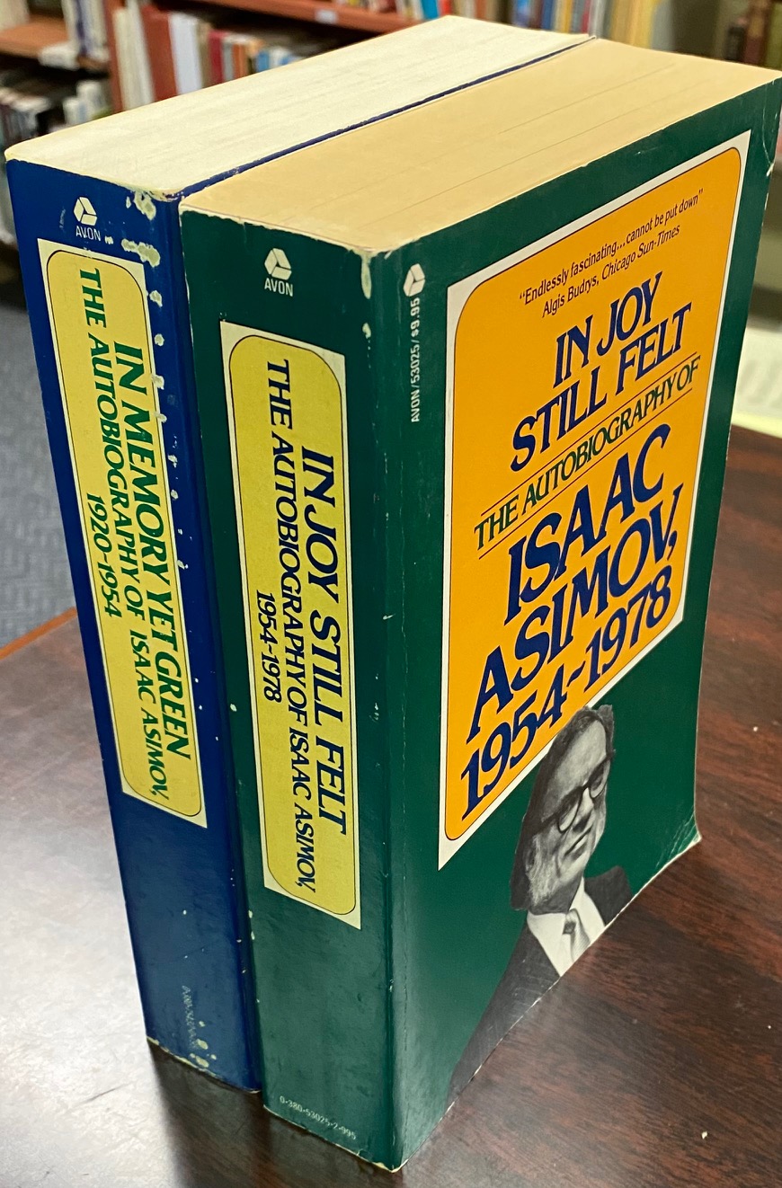 The Autobiography of Isaac Asimov - 2 Volume Set (In Memory Yet Green ...