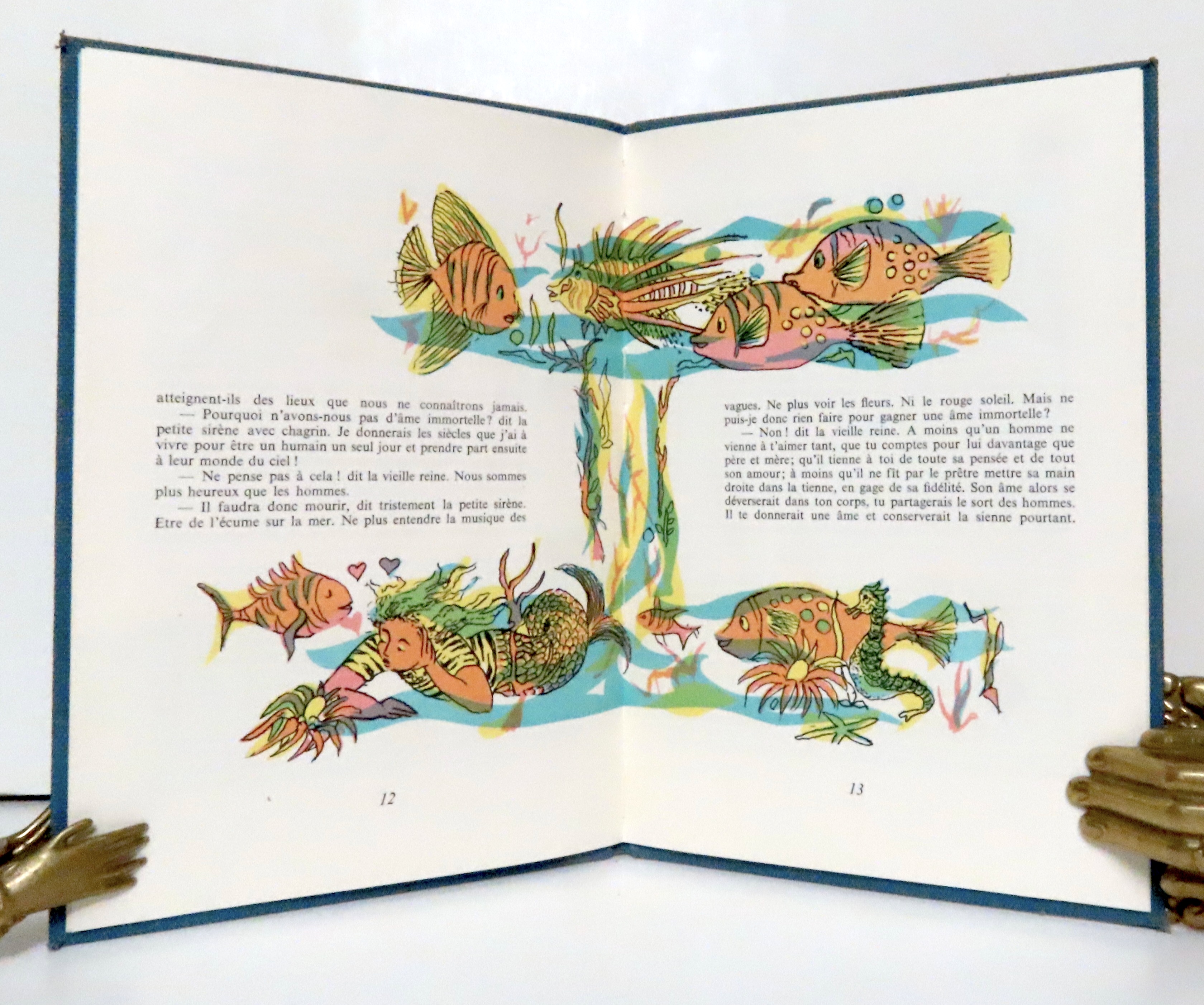 La petite sirène. by Andersen Hans Christian, Clavel Jacques (ill ...