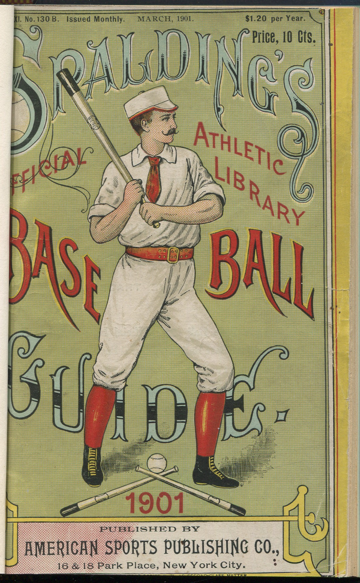 Spalding's Official Athletic Library Base Ball Guide 1901 von CHADWICK ...
