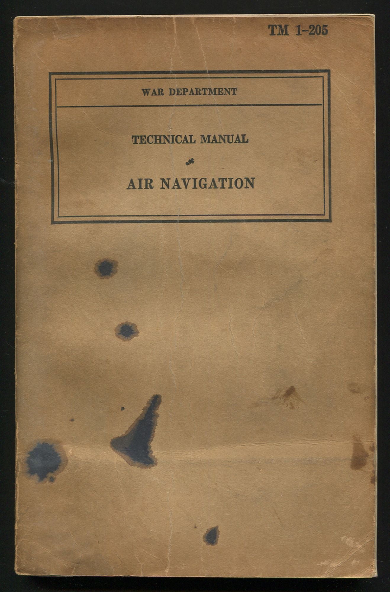 Air Navigation: Technical Manual, No. 1-205: Fair Softcover (1940 ...