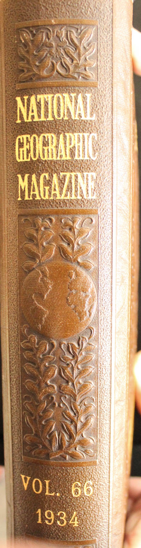 BOUND-VOLUME 66- NATIONAL GEOGRAPHIC MAGAZINE, Volume LXVI, July ...