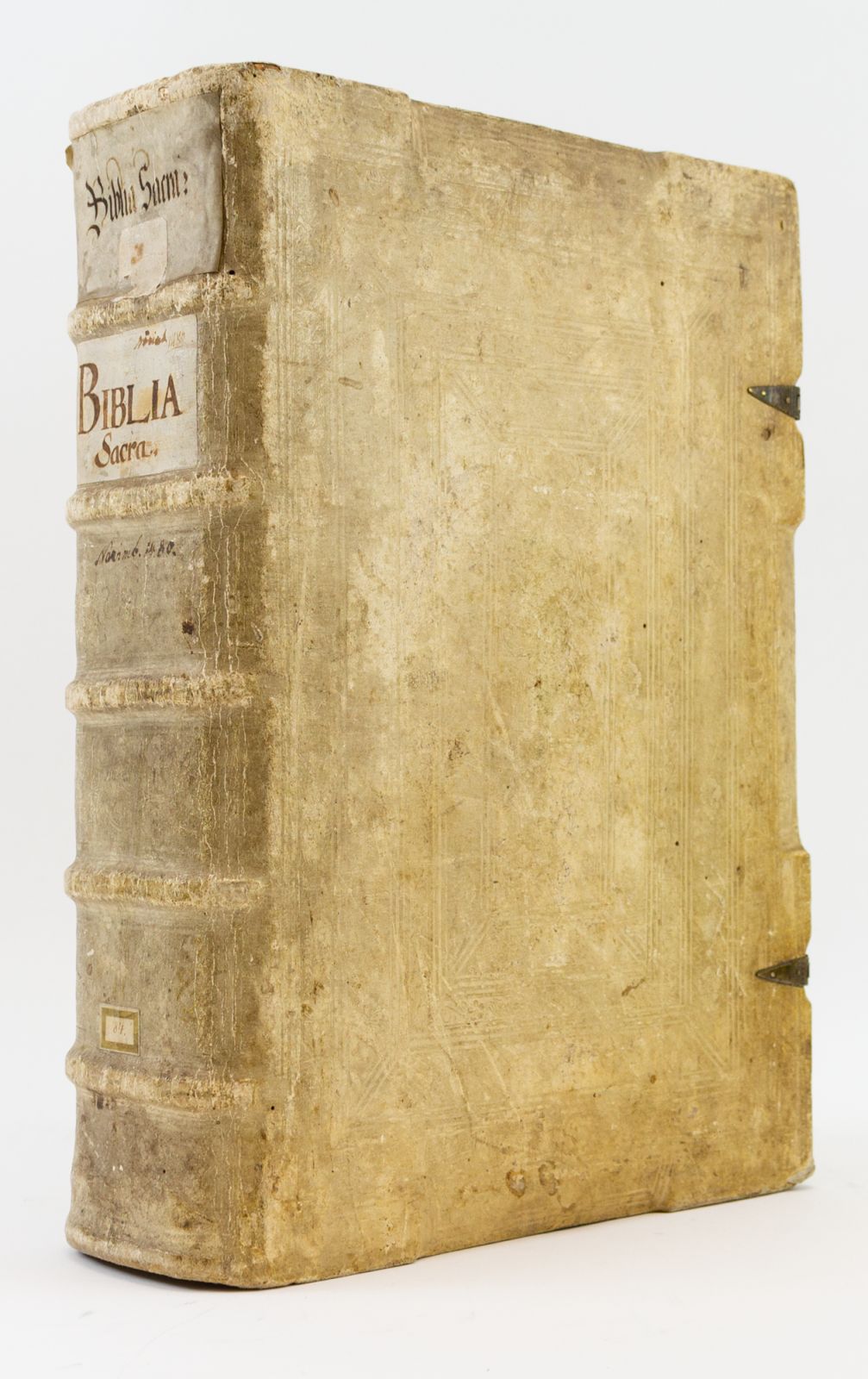 BIBLIA LATINA by (INCUNABULA). BIBLE IN LATIN: (1480) | Phillip J ...