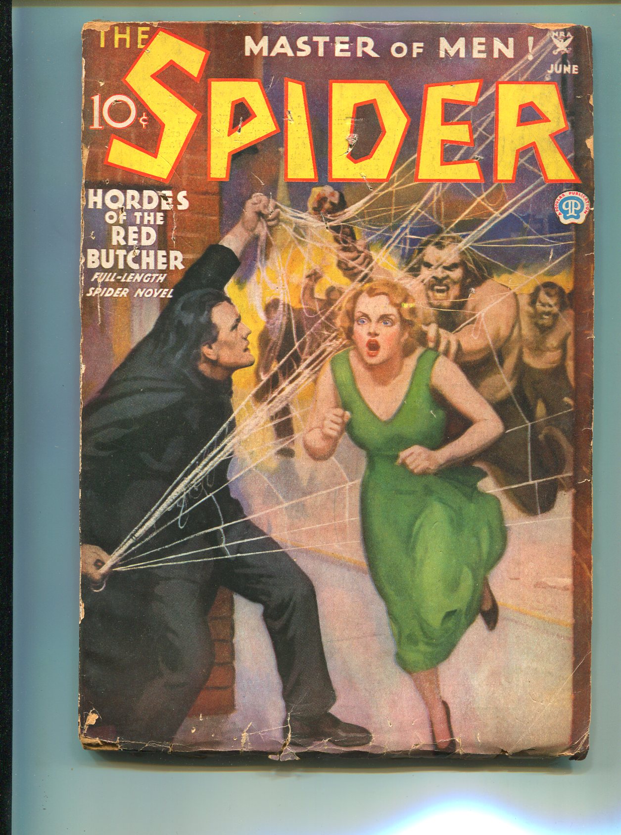 The Spider Pulp June 1935- Horrors of the Red Butcher -VG-: Very Good ...