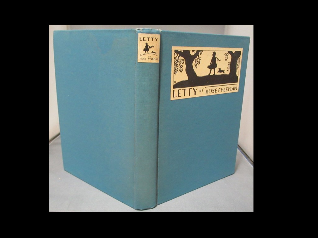 LETTY. A STORY OF A CHILD by Fyleman, Rose: Very Good hard cover (1927 ...