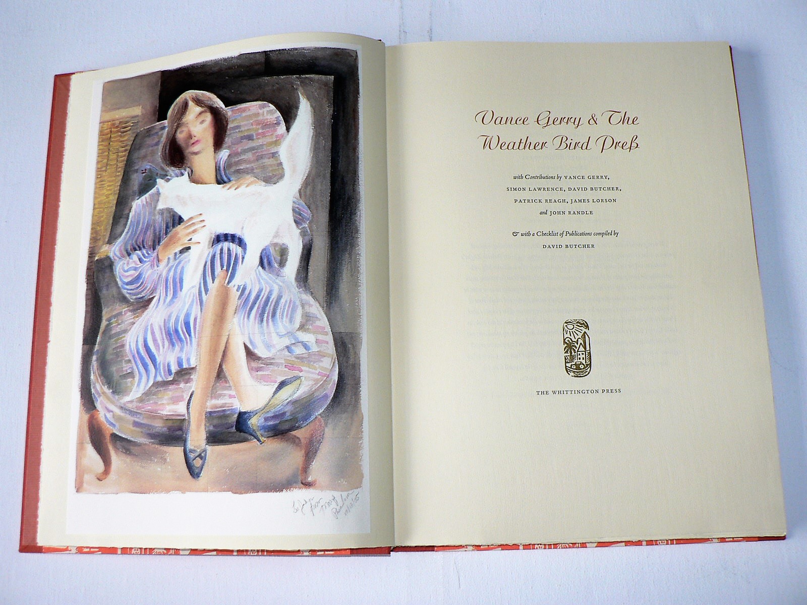 Vance Gerry & The Weather Bird Press: As New Hardcover (2012) 1st ...