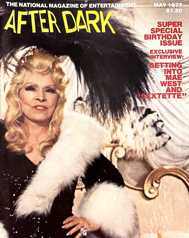 After Dark magazine May 1977 (Mae West cover): (1977) Magazine ...