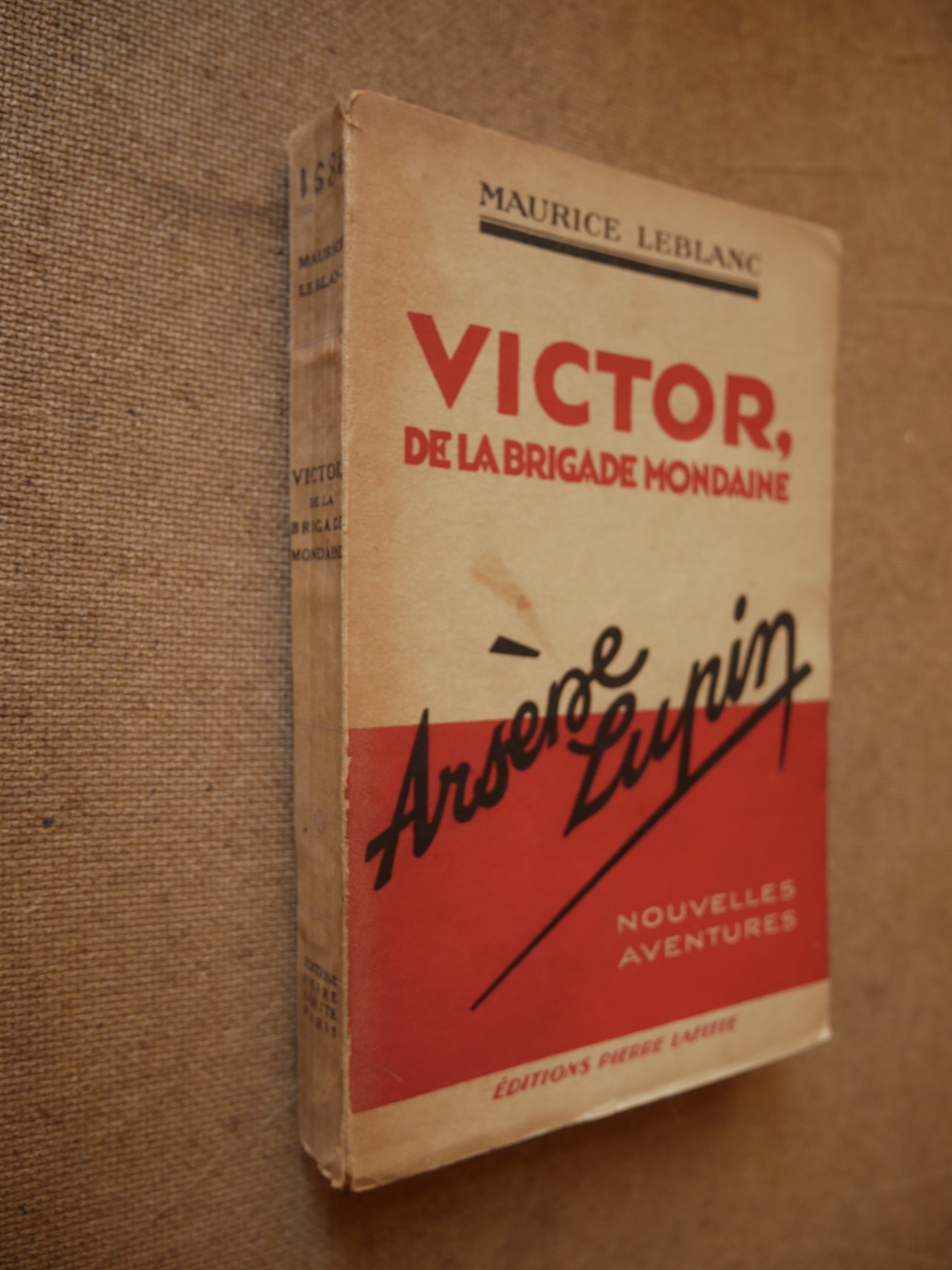 Victor de la Brigade Mondaine by Maurice Leblanc: Bon Couverture souple ...