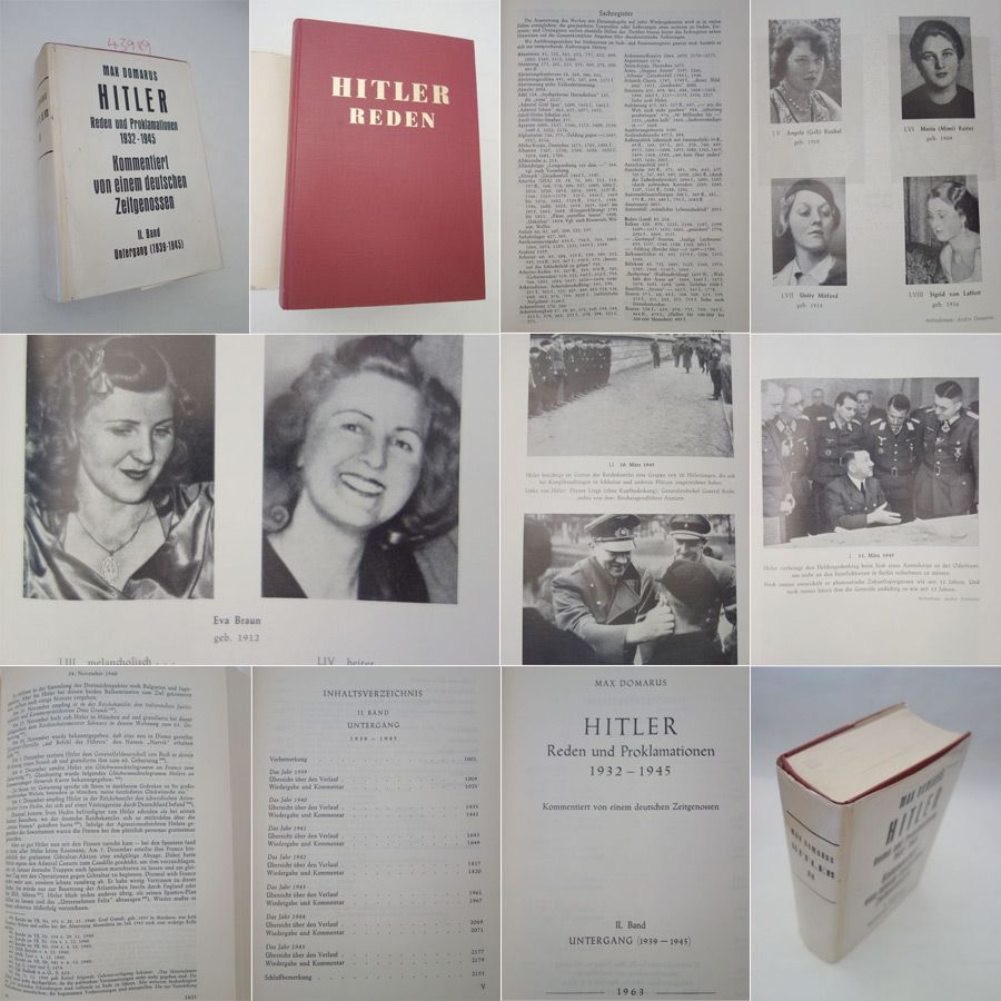 Hitler Reden und Proklamationen 1932 bis 1945 kommentiert von einem ...