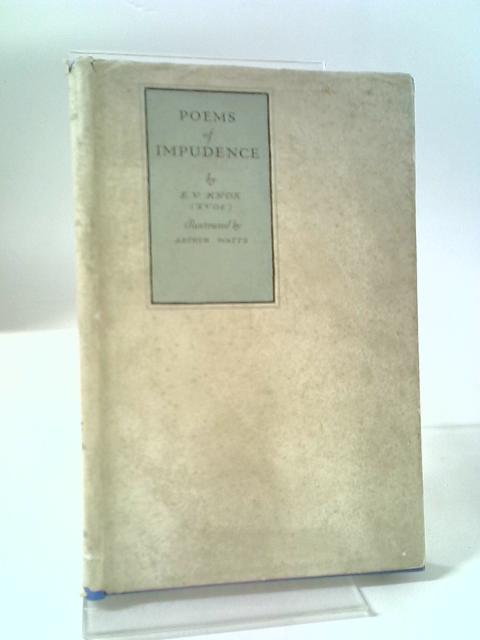 Poems of Impudence by EVOE: Good (1926) | World of Rare Books