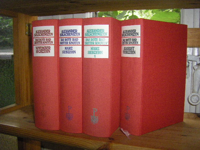 Das rote Rad. Eine Erzählung in Zeitabschnitten. Erster, zweiter und ...