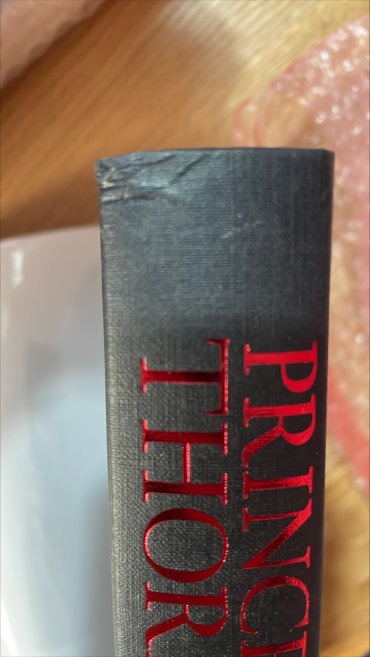Prince of Thorns, King of Thorns, Emperor of Thorns. Set of 3 signed UK ...