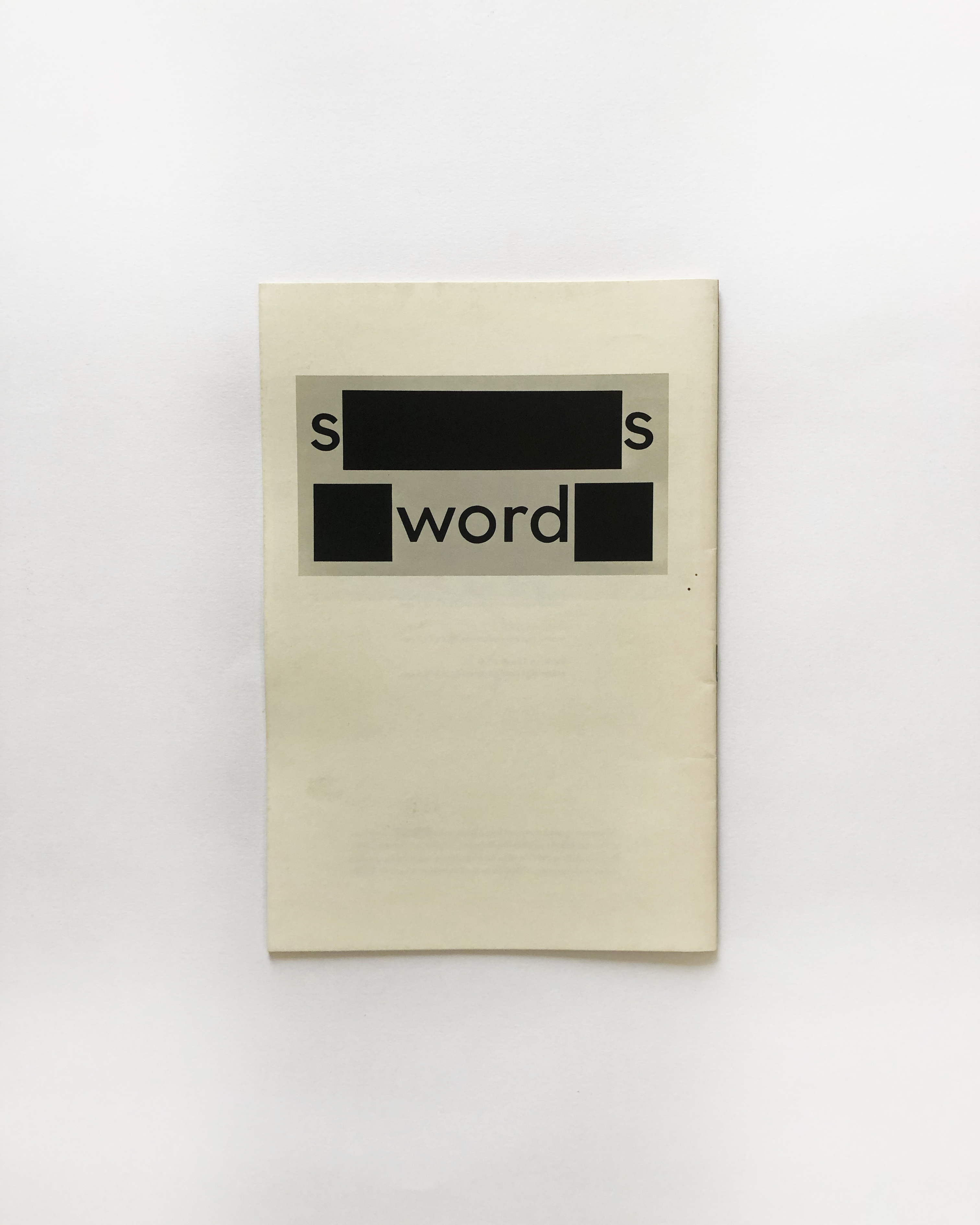 Paintings 1990 (Little Critic Pamphlet Three) by Kay Rosen: Near fine ...