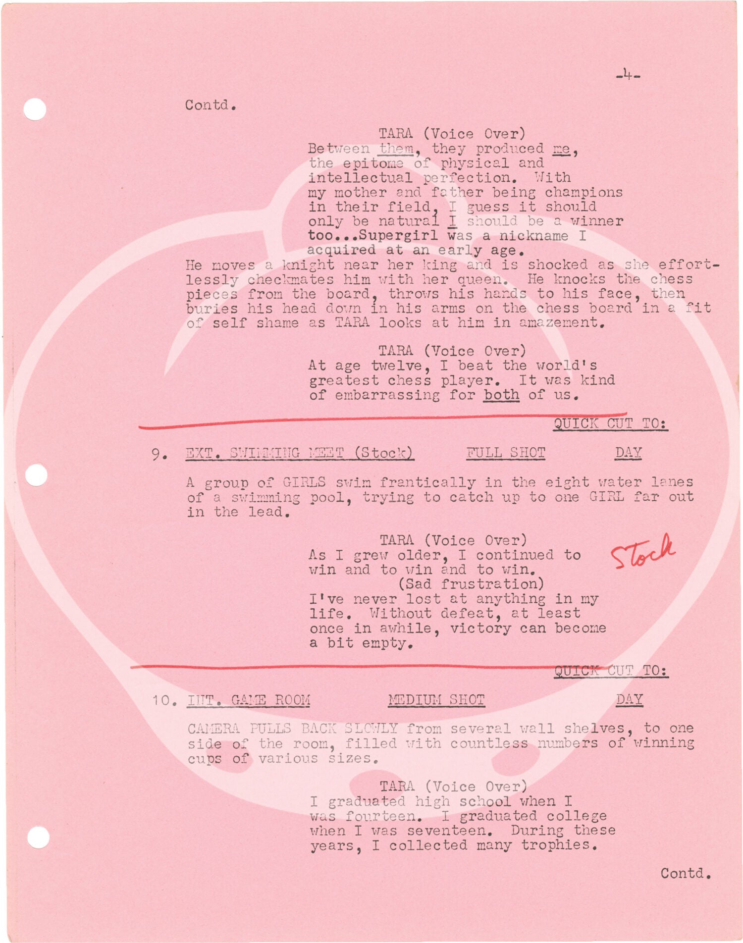 Superchick [Supergirl] (Original screenplay for the 1973 film) de Joyce ...