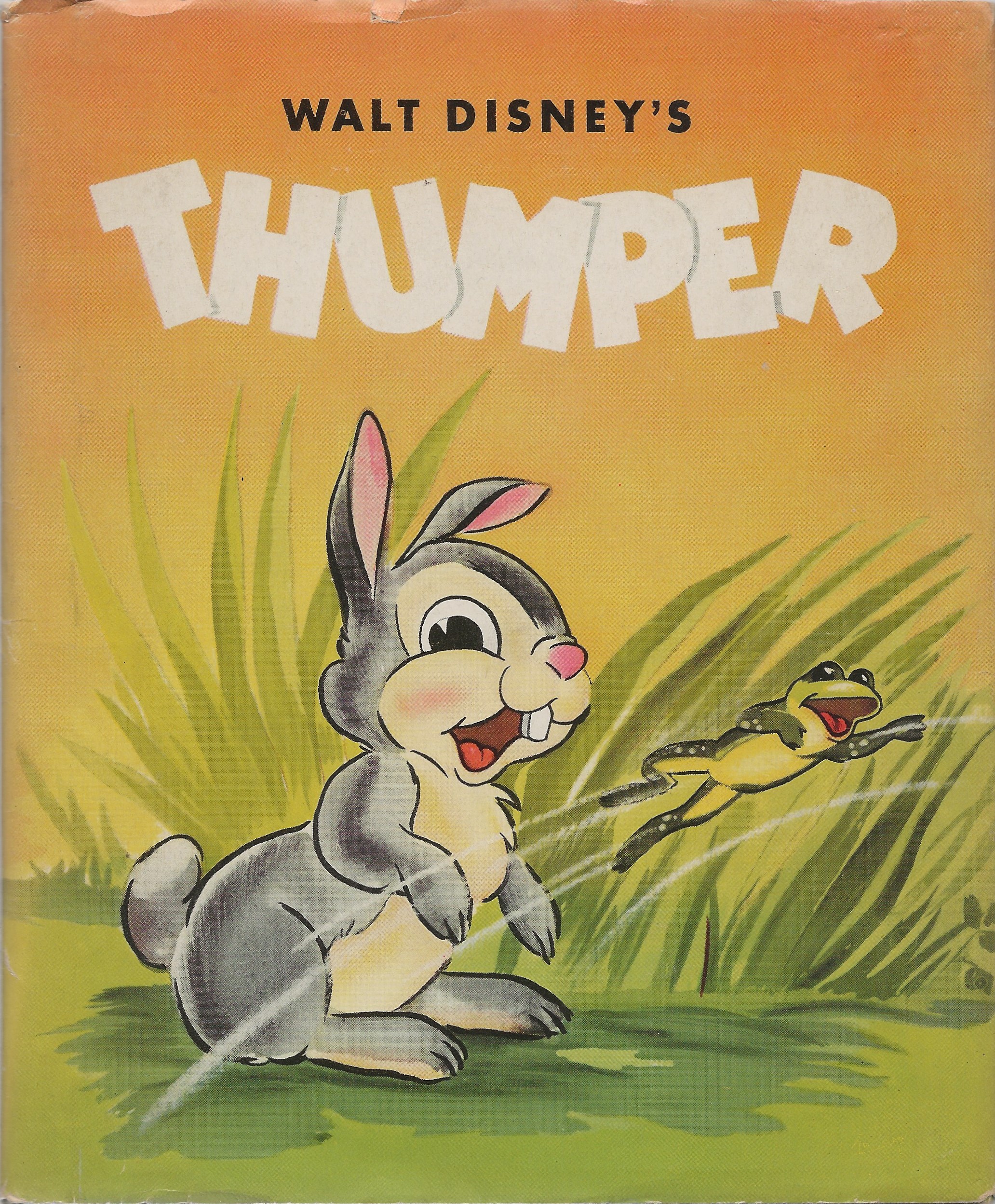 Walt Disney's Thumper by Disney, Walt: NF Hardcover (1942) First ...