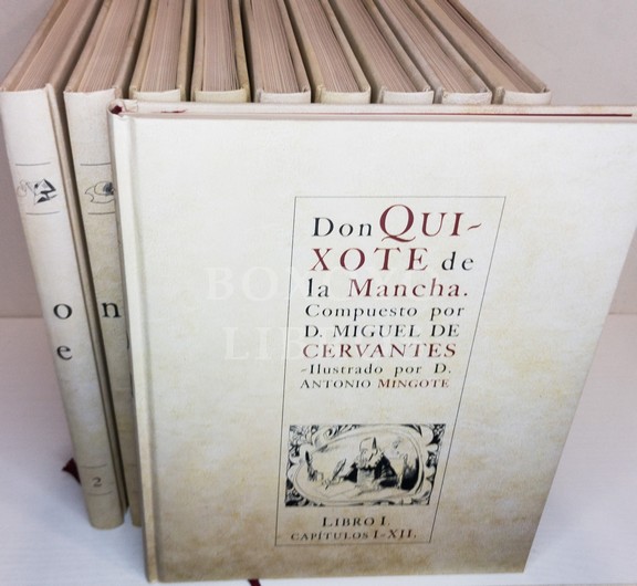 Don Quixote [Quijote] de la Mancha. Compuesto por ./. Ilustrado por D ...
