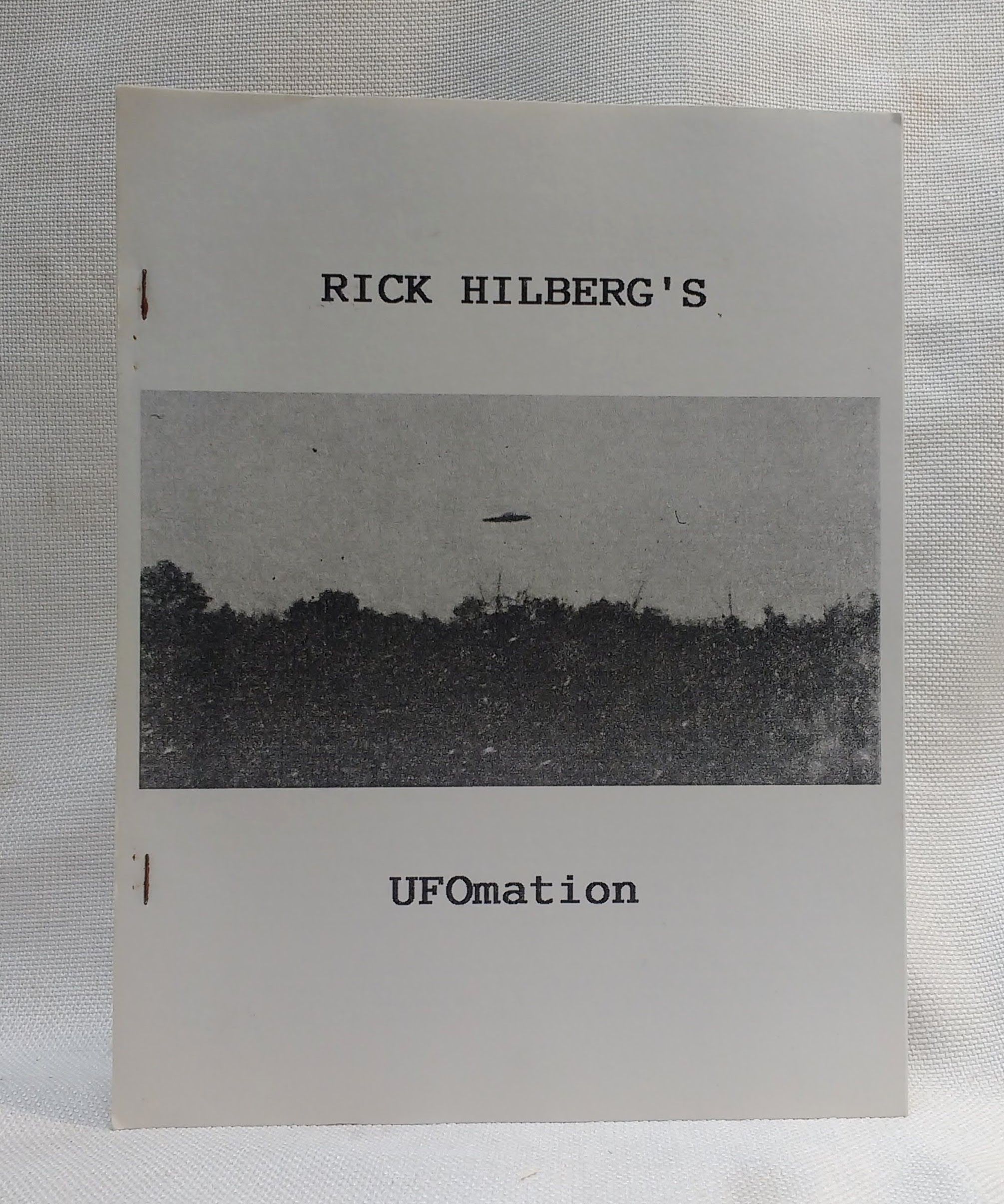 Rick Hilberg's UFOmation by Hilberg, Rick: Very Good Paperback (2002 ...