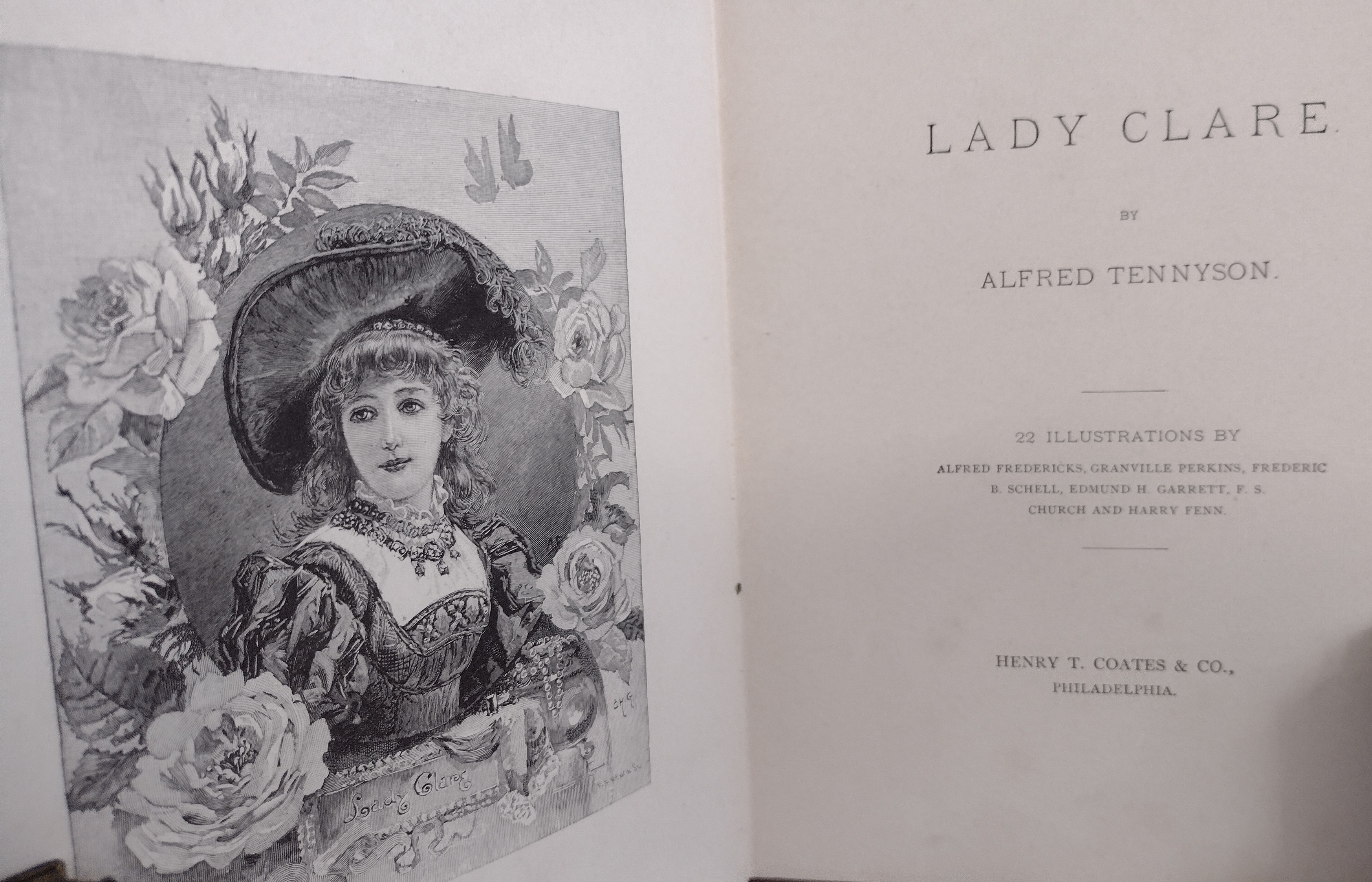 Lady Clare by Tennyson, Alfred: Very Good Hardcover (1884) | Margins13 ...