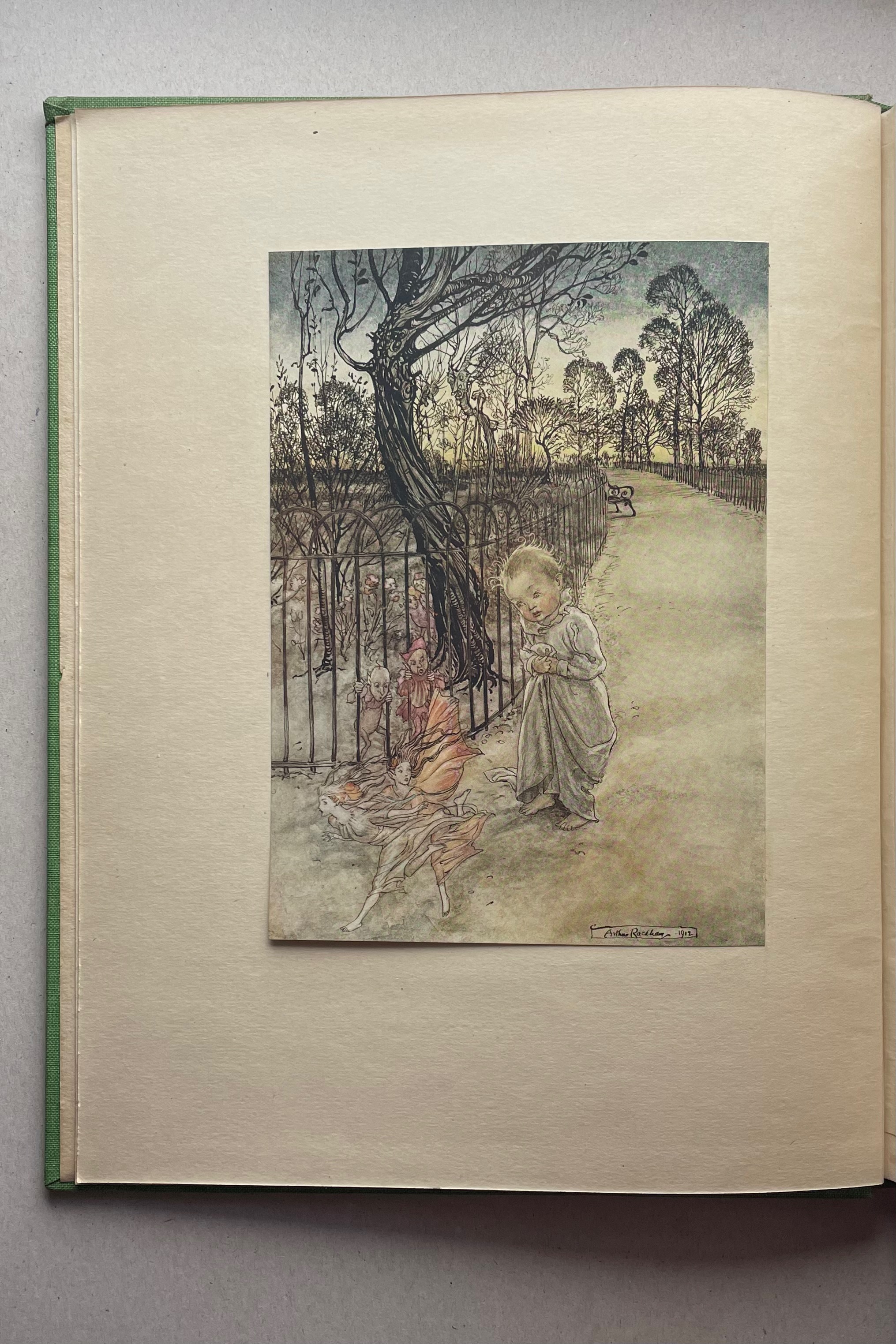 Peter Pan in Kensington Gardens. by RACKHAM, Arthur (illustrates ...