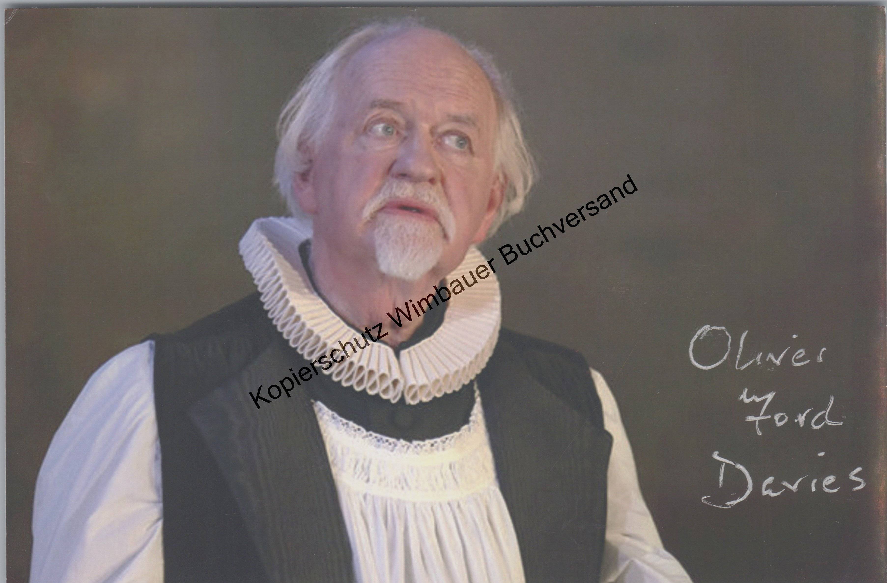 Original Autogramm Oliver Ford Davies STAR WARS /// Autograph signiert ...