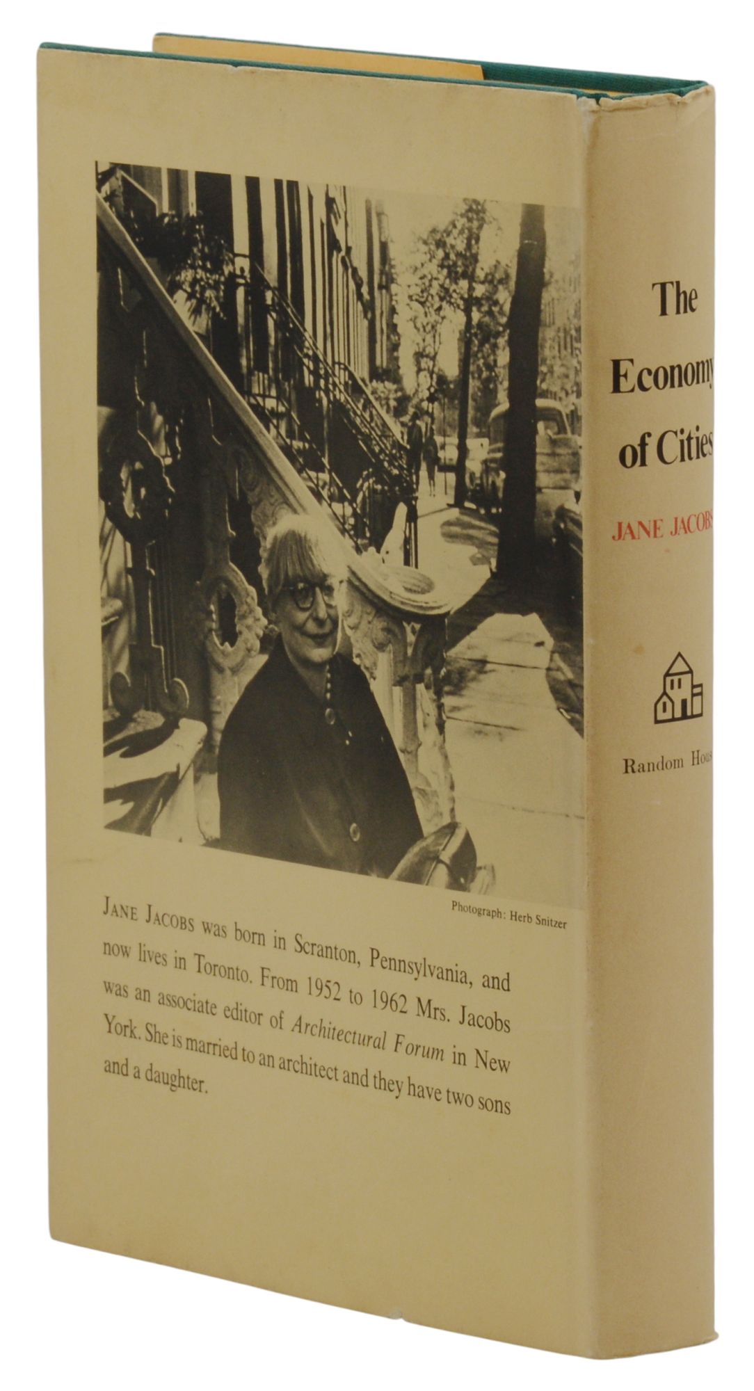 The Economy of Cities by Jacobs, Jane: Near Fine (1969) First Edition ...