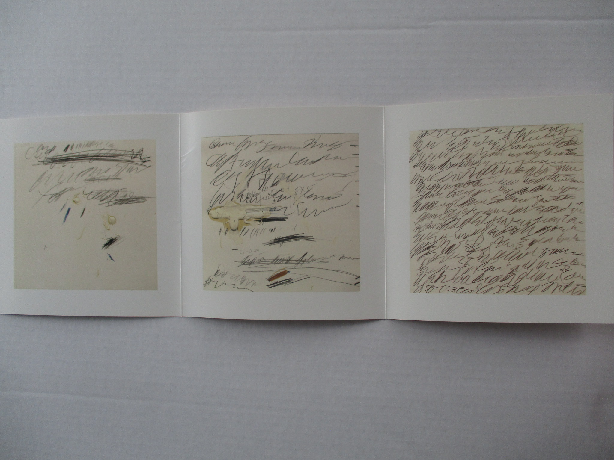 Cy Twombly Letter of Resignation Zwirner & Wirth 2002 Exhibition invite ...