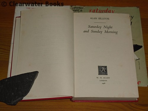 Saturday Night and Sunday Morning. A novel. by ALAN SILLITOE.: Very ...
