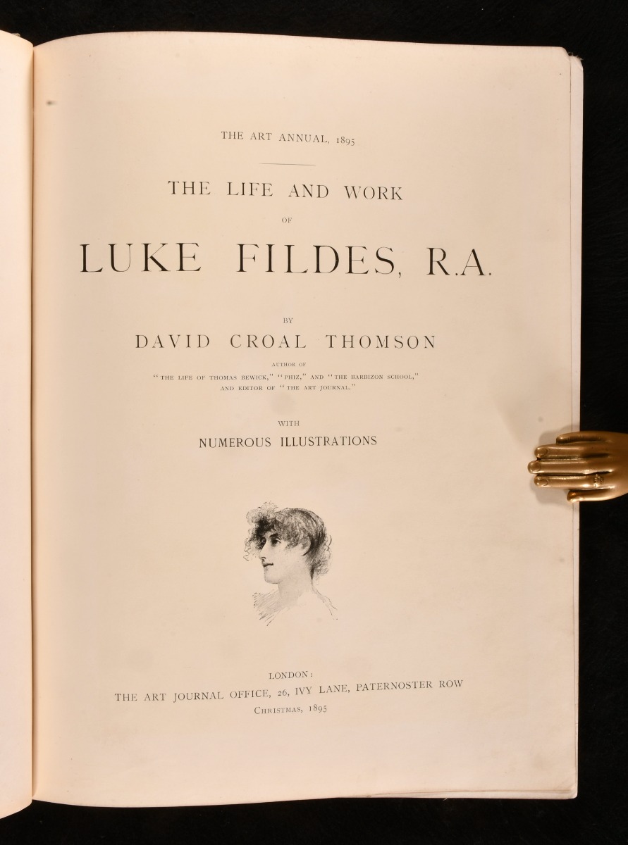 The Art Annuals: The Life and Work of Luke Fildes, Royal Academian, Sir ...