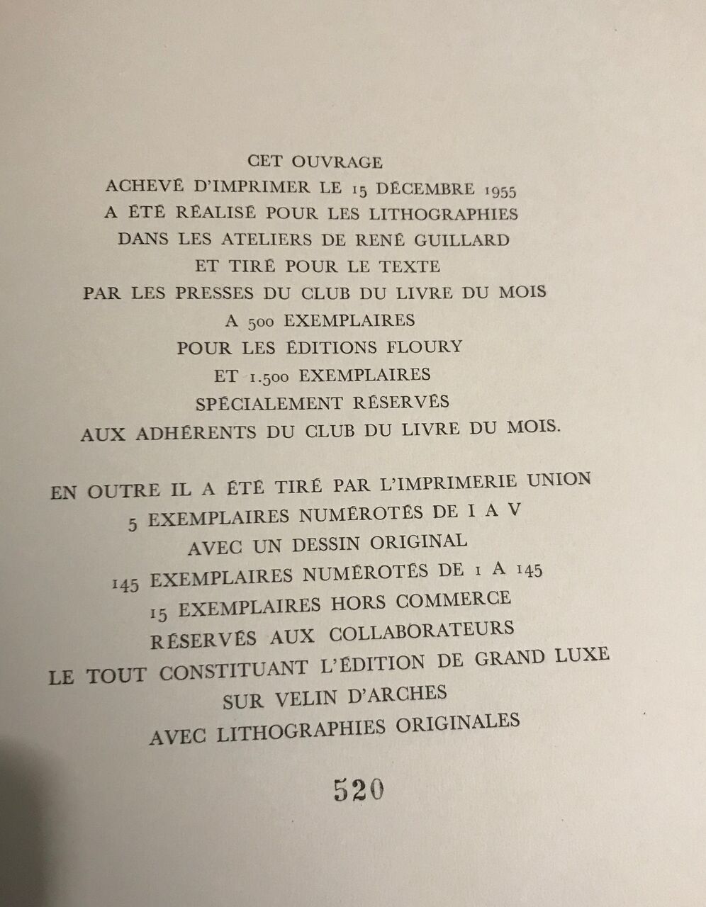 Amour de Paris. Texte de Francis Jourdain Lithographies de Mireille ...