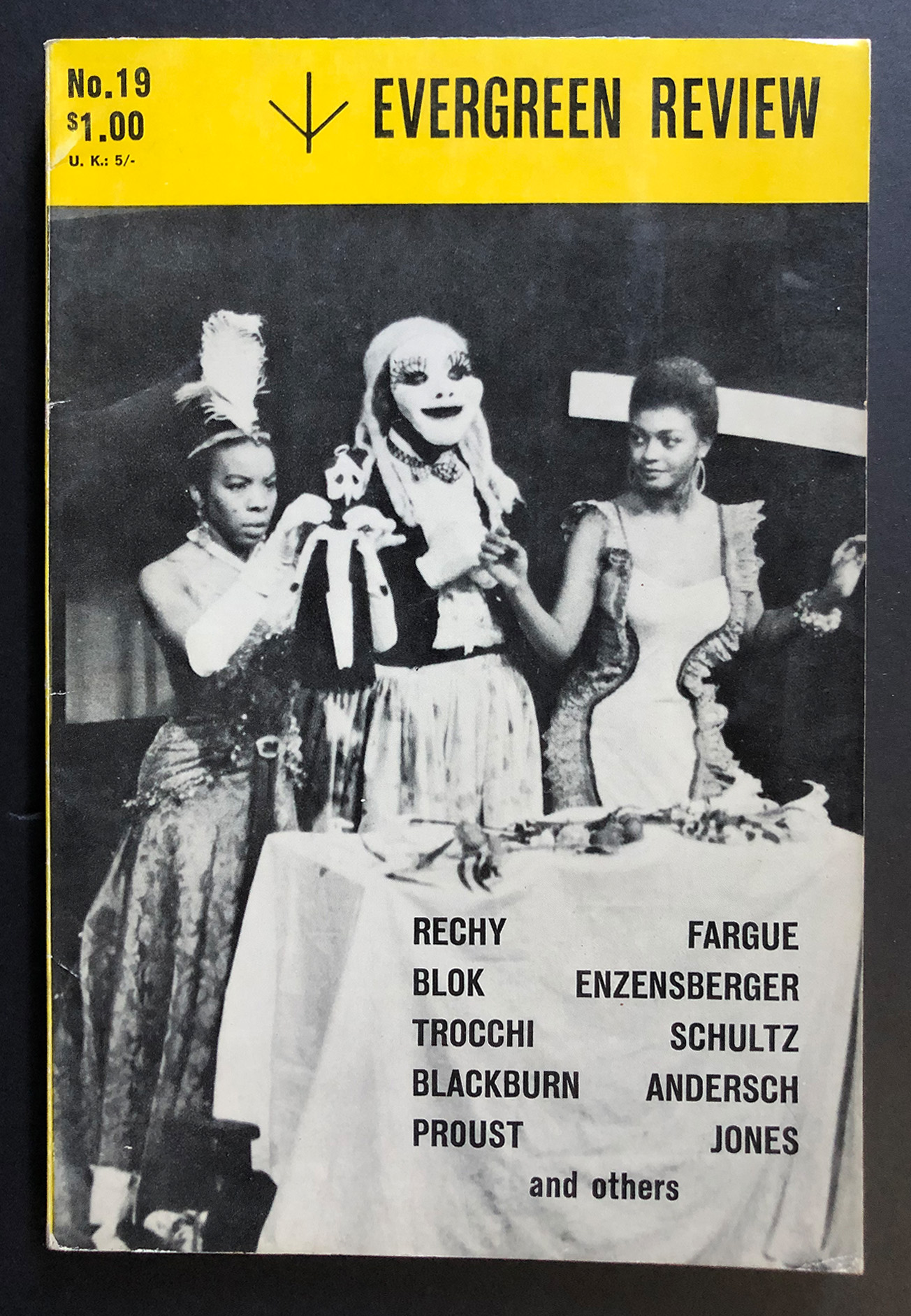 Evergreen Review 19 (Volume 5, Number 19, July - August 1961) by Rossett, Barney (ed.), Louis ...