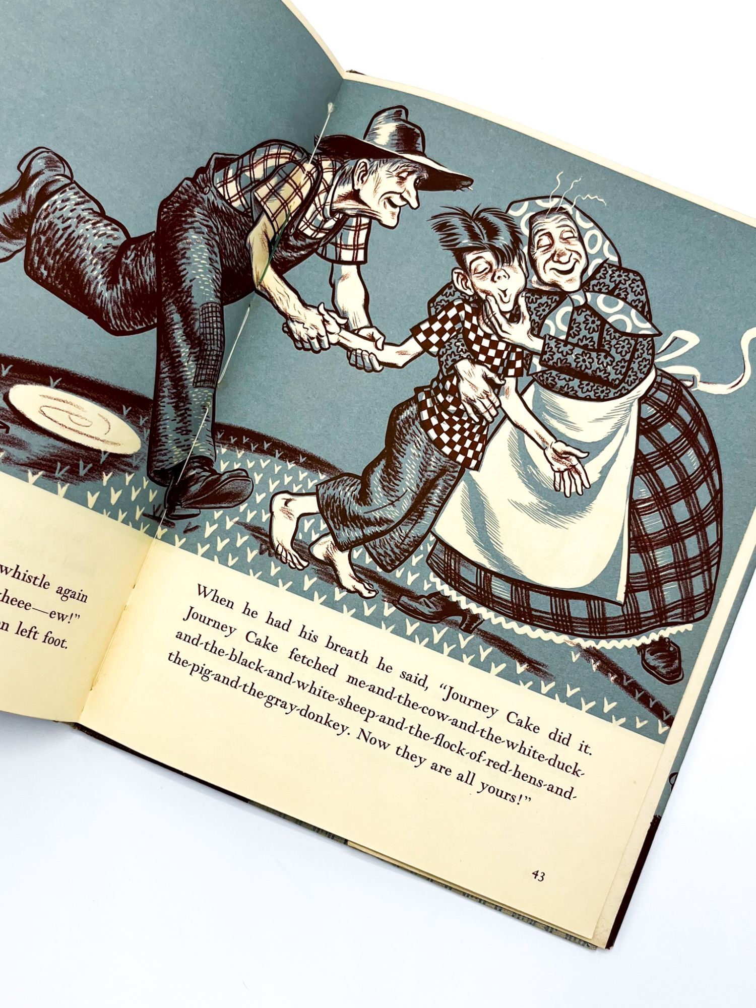 JOURNEY CAKE, HO! by Sawyer, Ruth; McCloskey, Robert: (1953) First ...