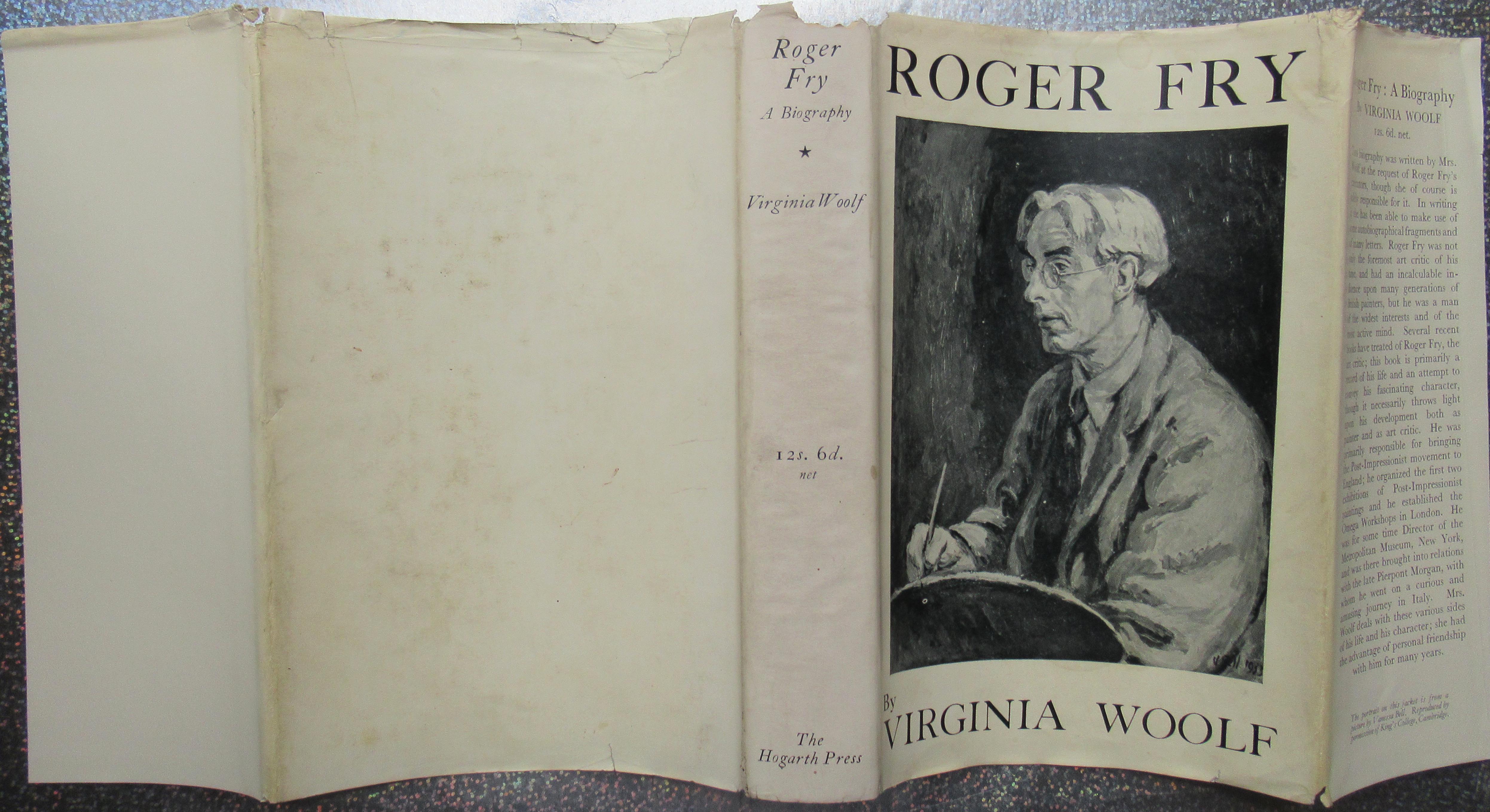 Roger Fry A Biography by Woolf, Virginia: (1940) | Jonathan Frost Rare ...