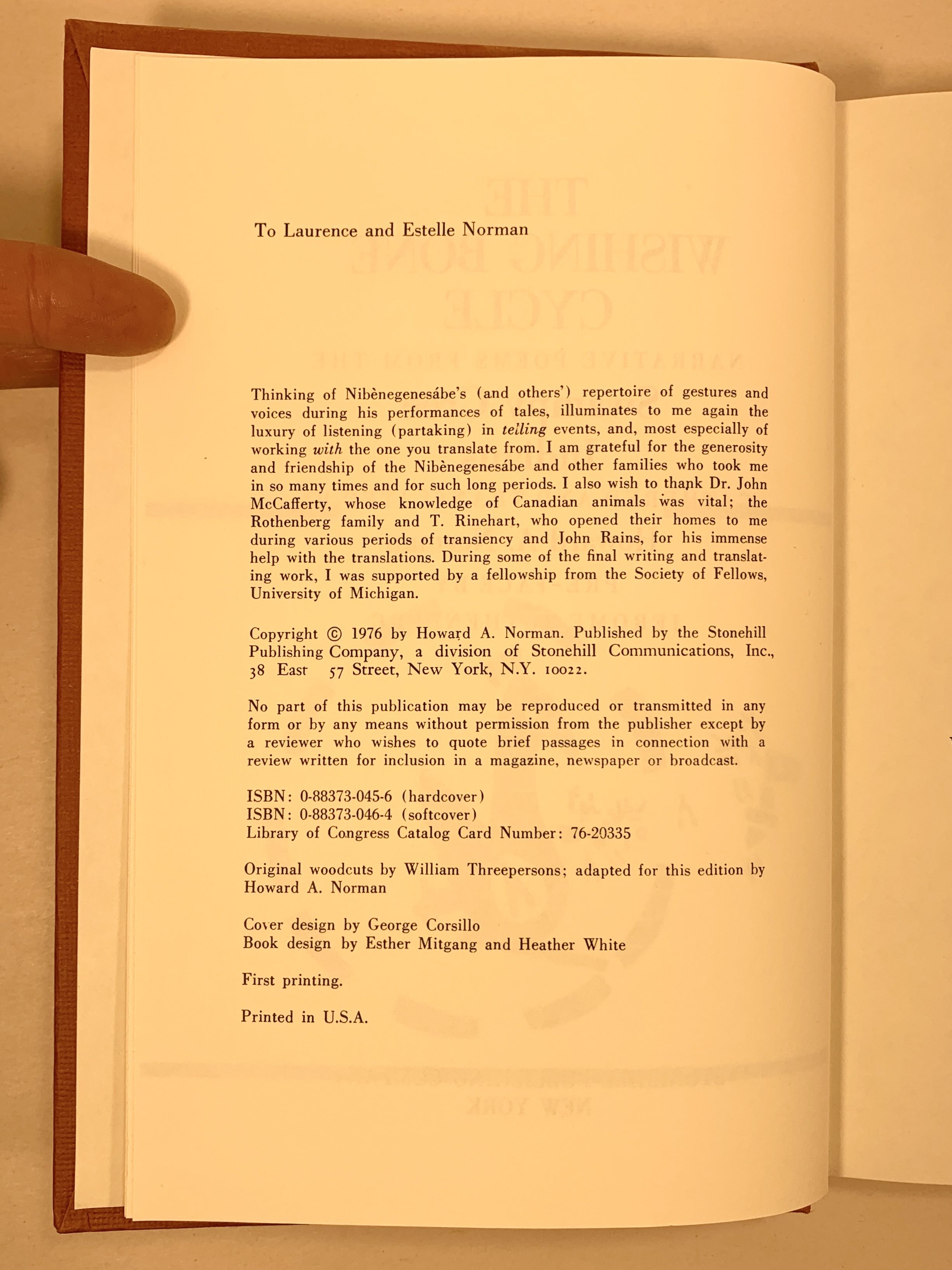 The Wishing Bone Cycle Narrative Poems from the Swampy Cree Indians by ...