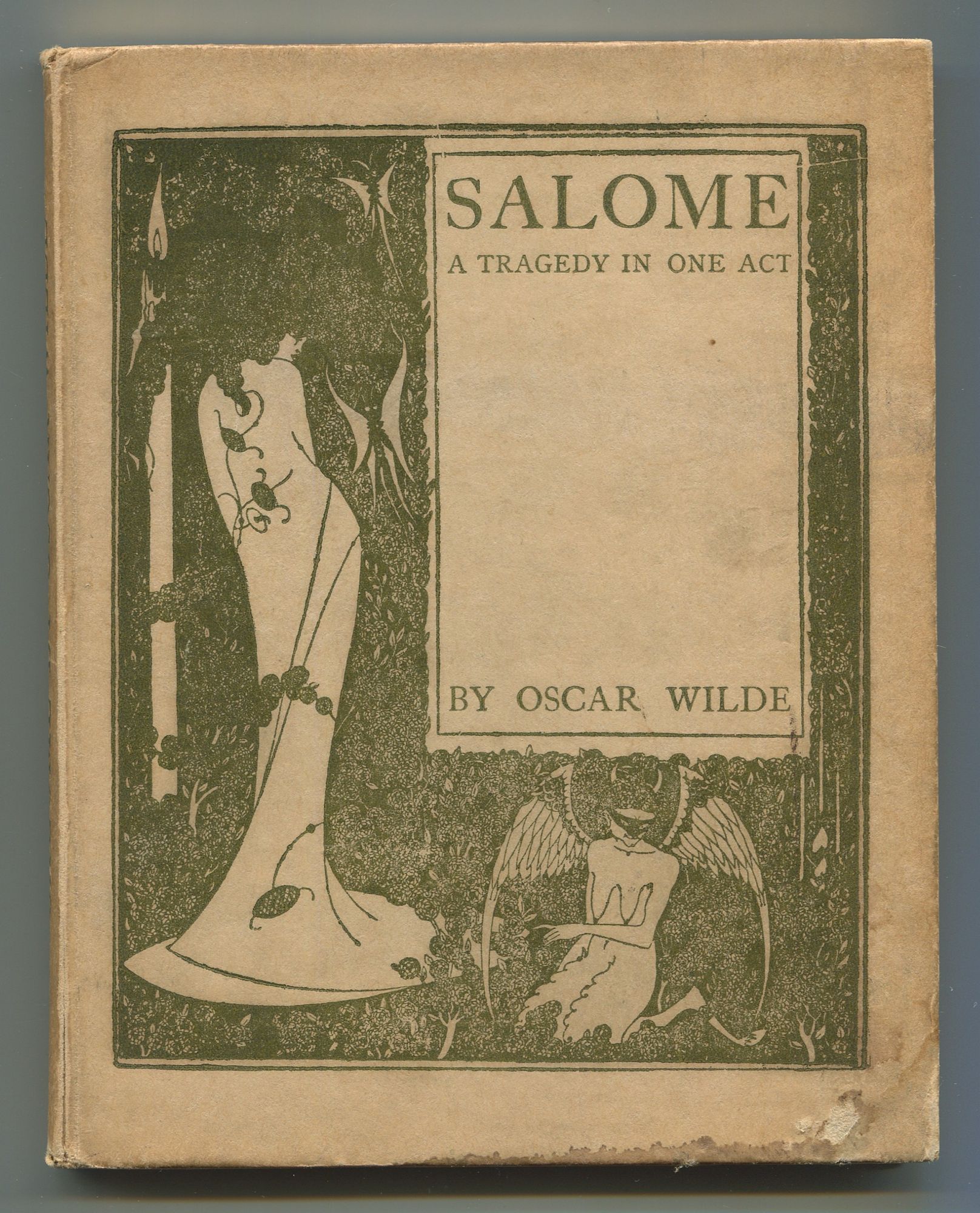 Salome: A Tragedy in One Act von WILDE, Oscar: Very Good Hardcover ...