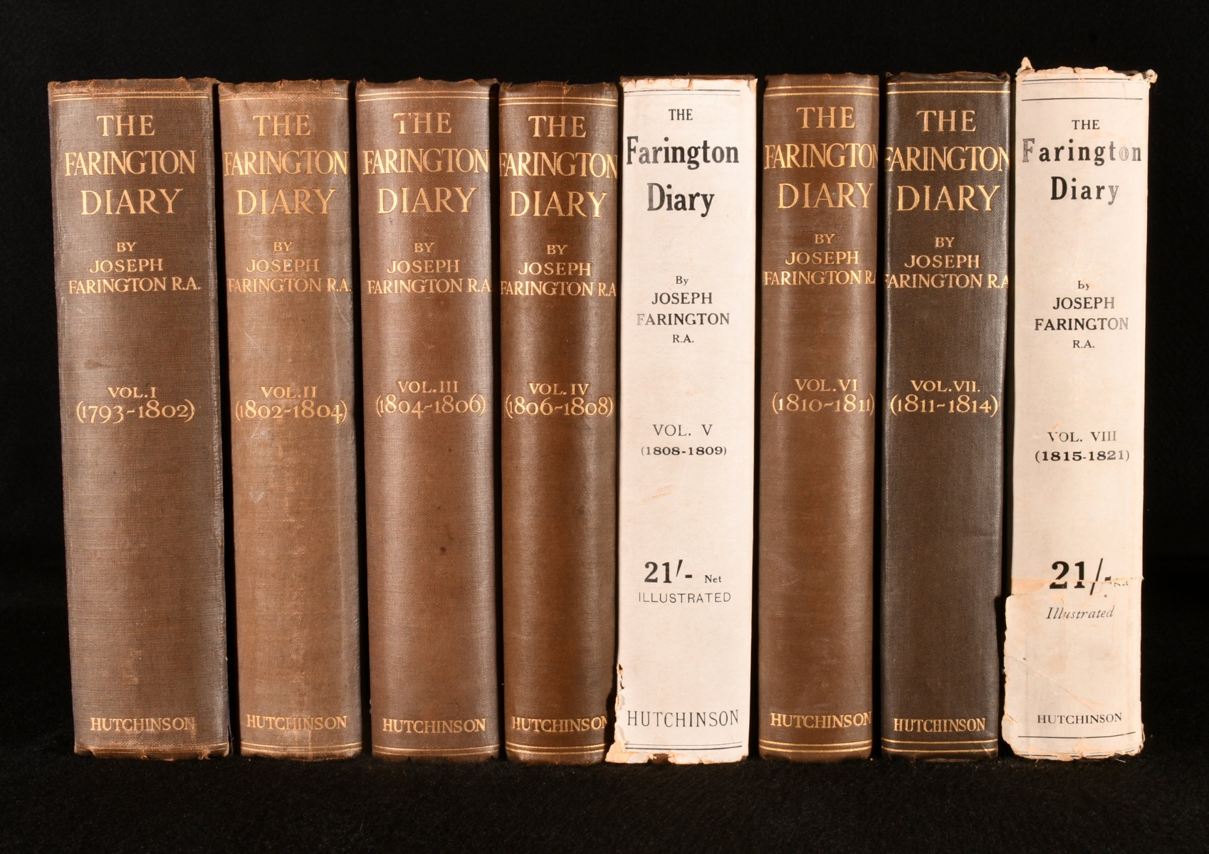 The Farington Diary von Joseph Farington; James Greig [ed.]: Very Good ...