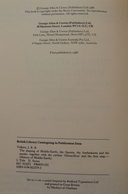 The Shaping of Middle-Earth: The Quenta, the Ambarkanta and the Annals ...