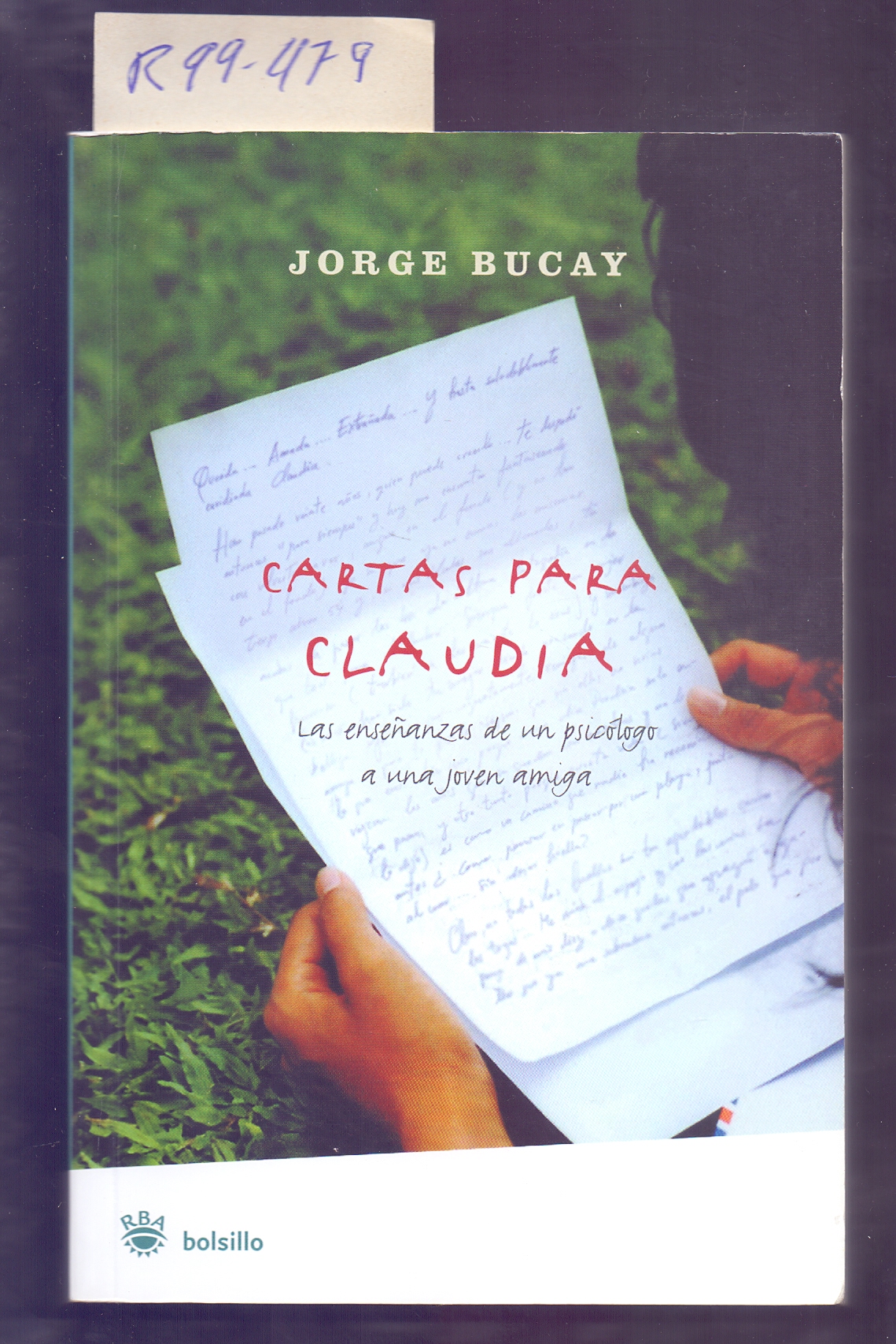 CARTAS PARA CLAUDIA de Jorge Bucay | Libreria 7 Soles