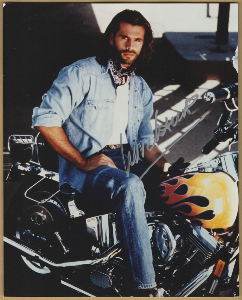 Lorenzo Lamas - Grande photo signée en personne de Lorenzo Lamas ...