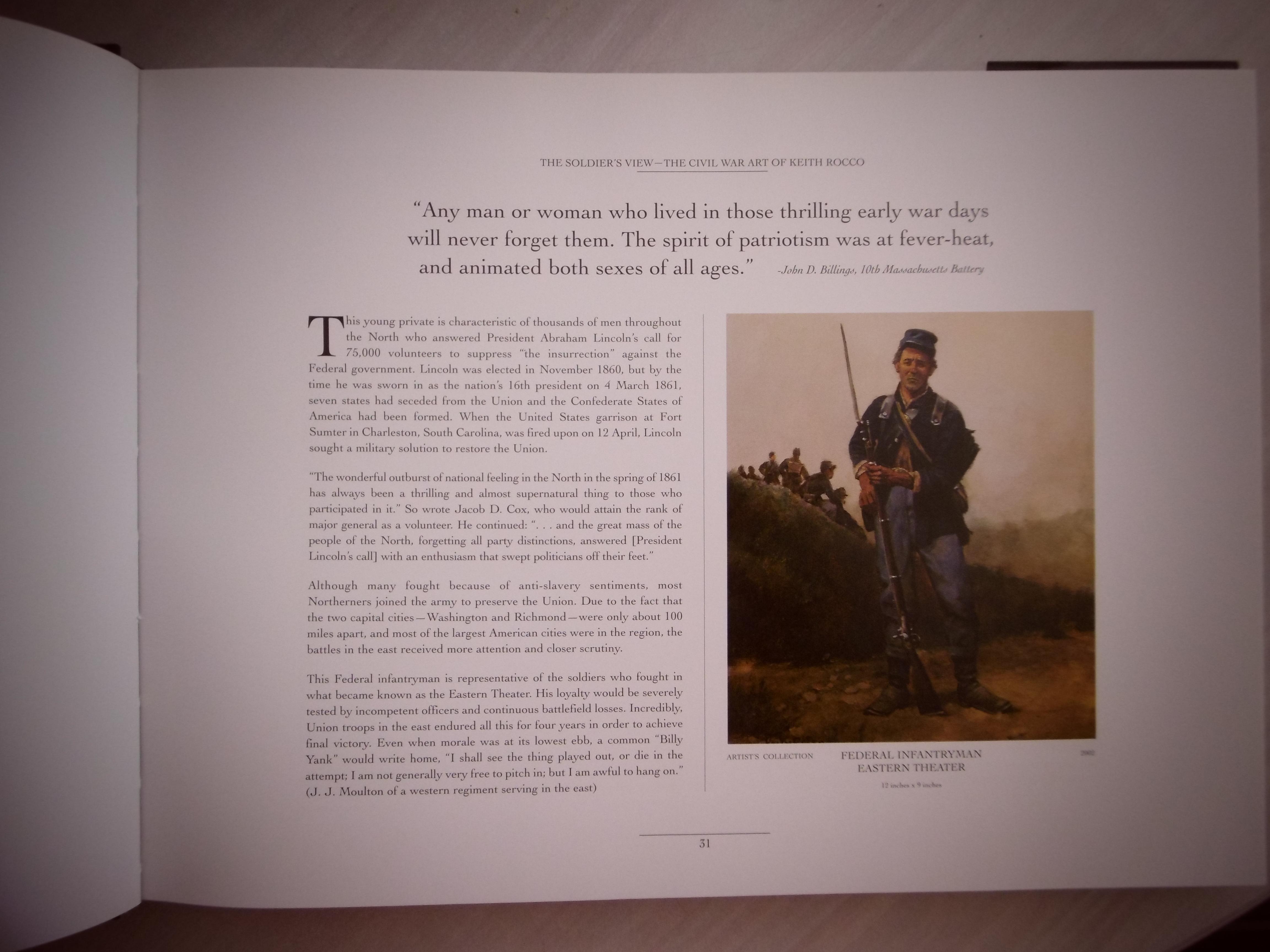 The Soldier`s View Keith Rocco (839): Wie neu Hardcover (2004) | Kunst ...