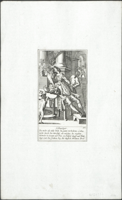 Glutton - Der Schwelger von Fleischmann, Daniel Clamer Christian: (1700 ...