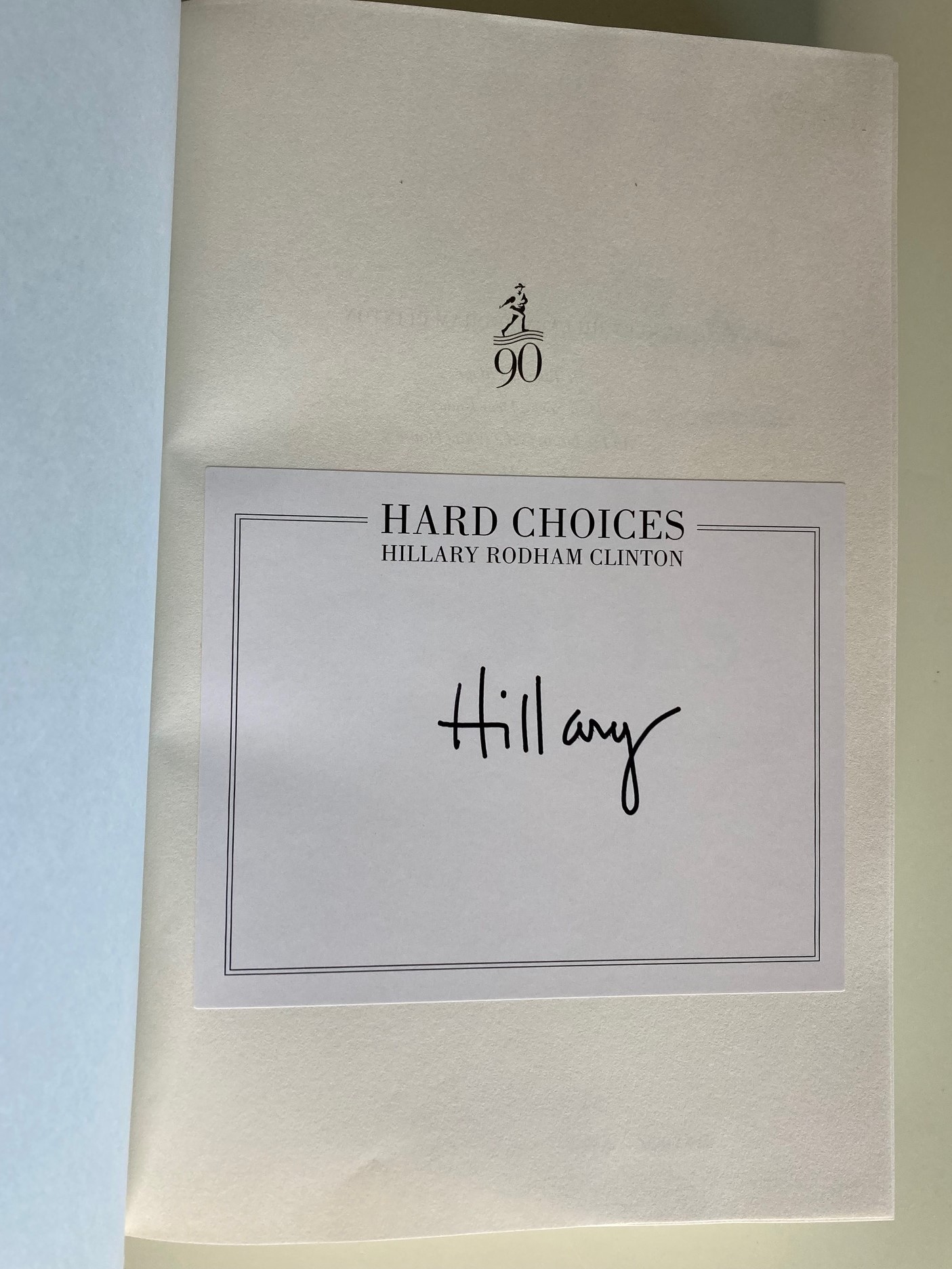 Hard Choices (Signed First Edition, First Printing) by Clinton, Hillary ...