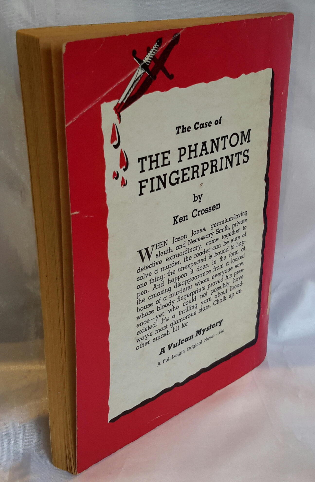 The Case of the Phantom Fingerprints. by CROSSEN, Ken.: (1945 ...